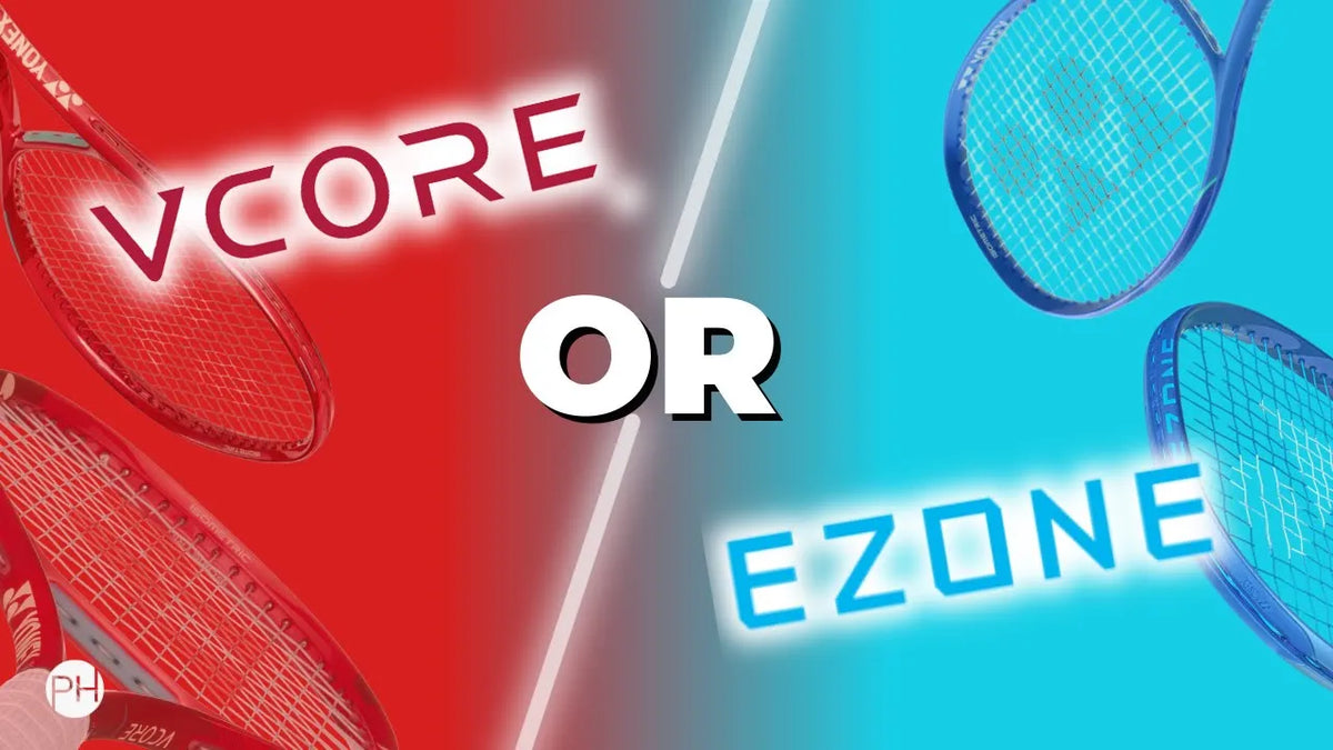 Yonex VCore 98 vs Ezone 98: Which Racket is Right for You? – PH Tennis